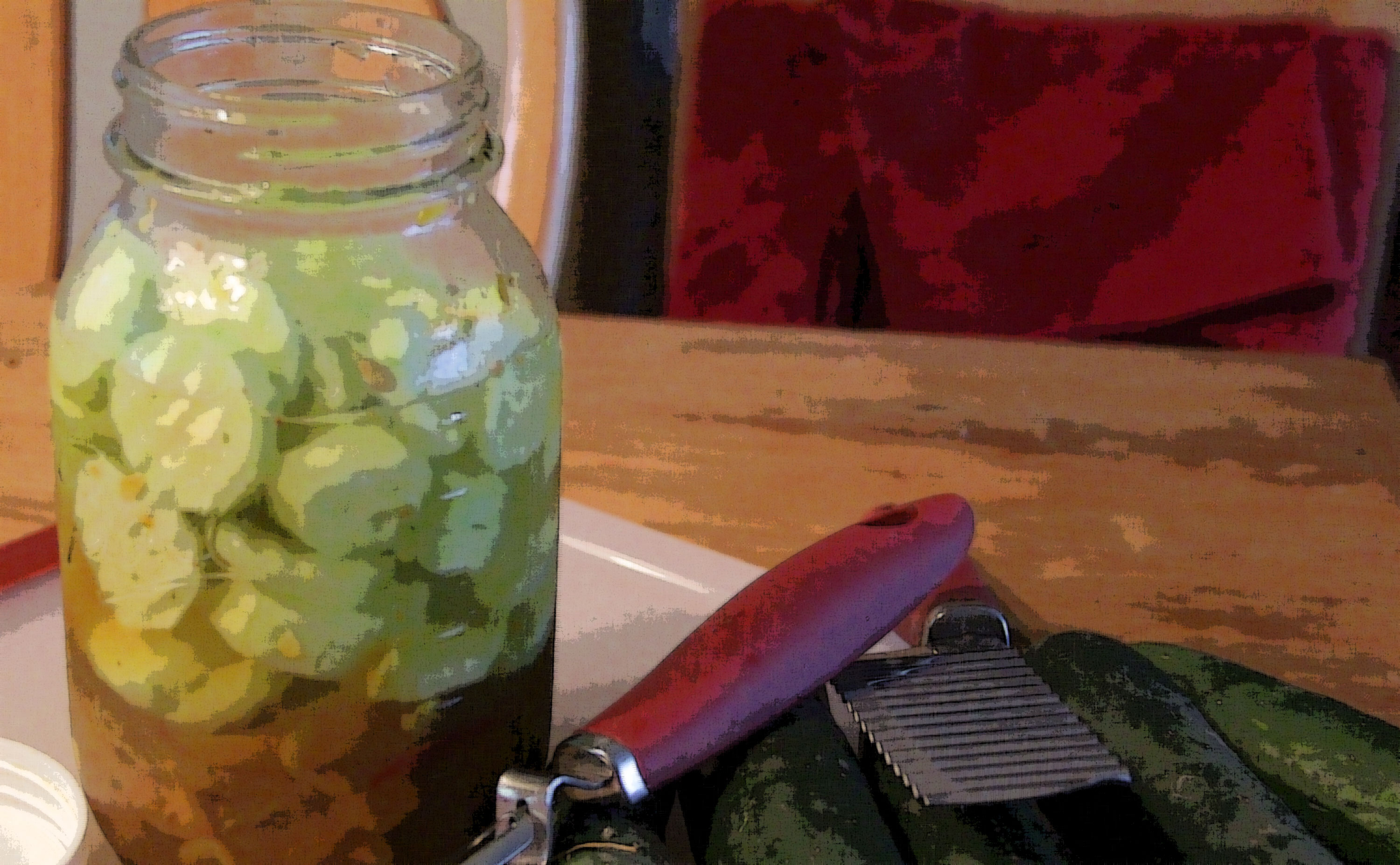 Too many cucumbers? Try keeping a pickle jar - Pennie A. Nichols